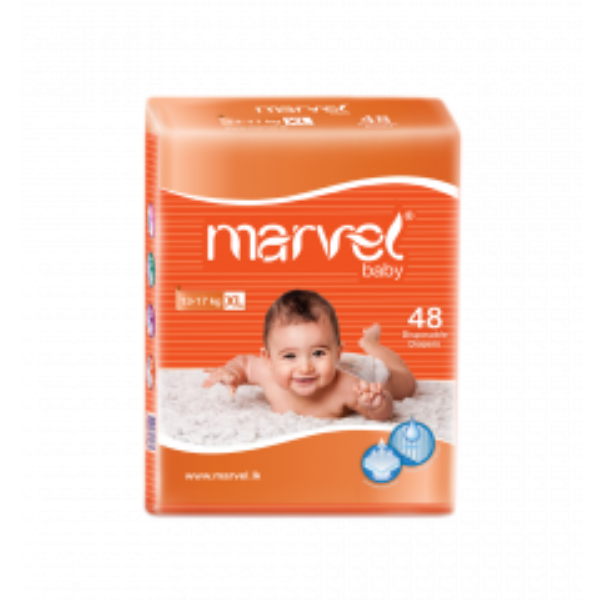 Marvel Baby Diapers XLarge 48pcs - MomCave.lk